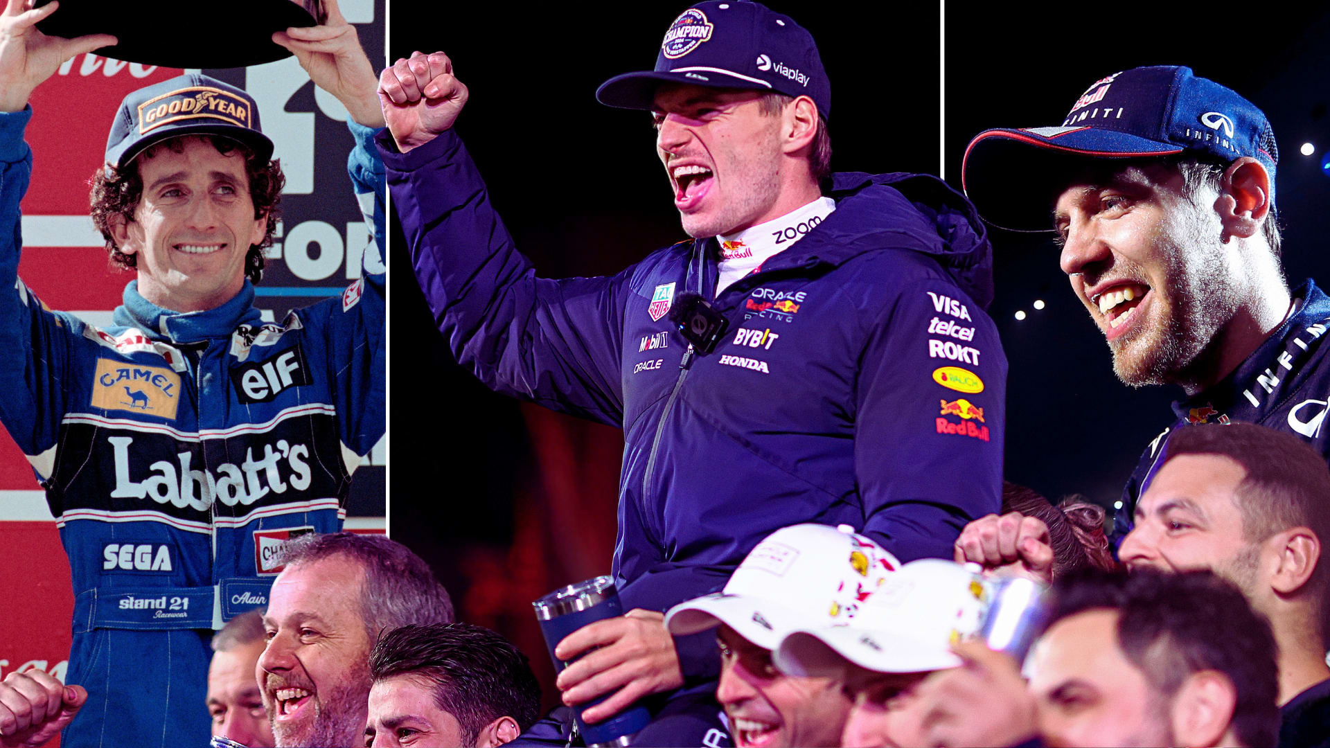 The four-time world champions Max Verstappen joins in the all-time list – and those still left ...